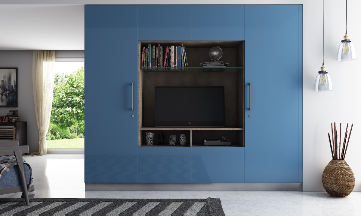 Buy Azura Wardrobe With Display Unit online in India - livspace.com